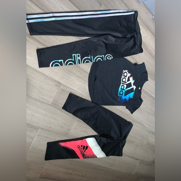 adidas | Matching Sets | Adidas 3piece Girls Athletic Set Size 78 Years ...